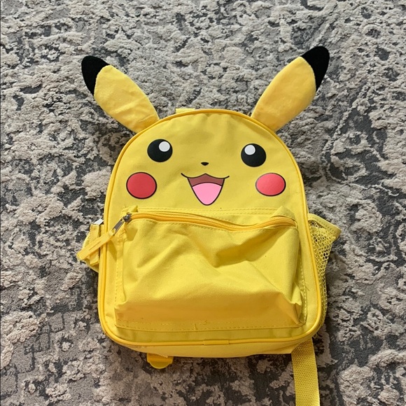Pokemon | Accessories | Yellow Pikachu Kids Backpack | Poshmark